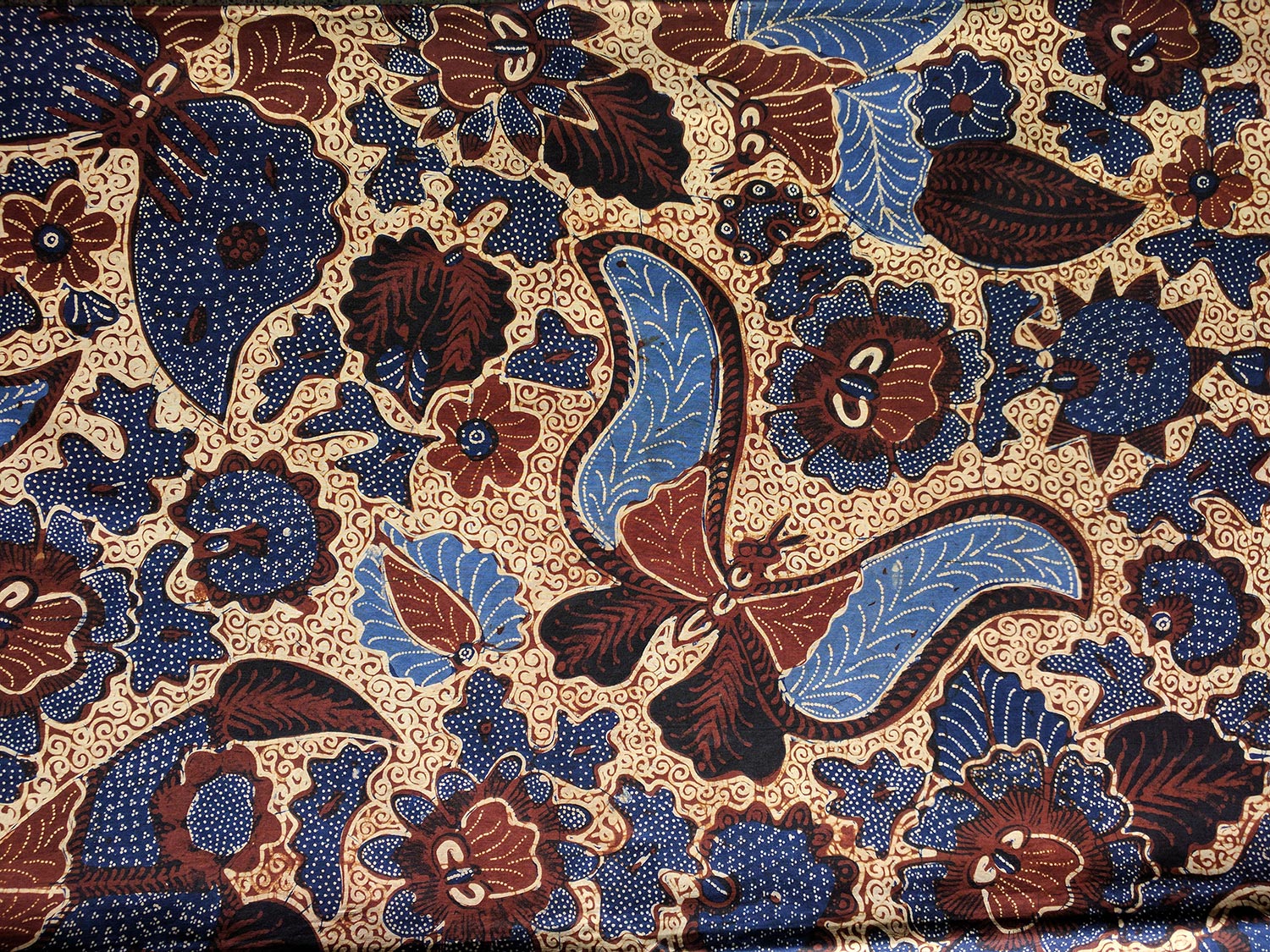 Batik Tulis Butterfly - Kuluk Gallery